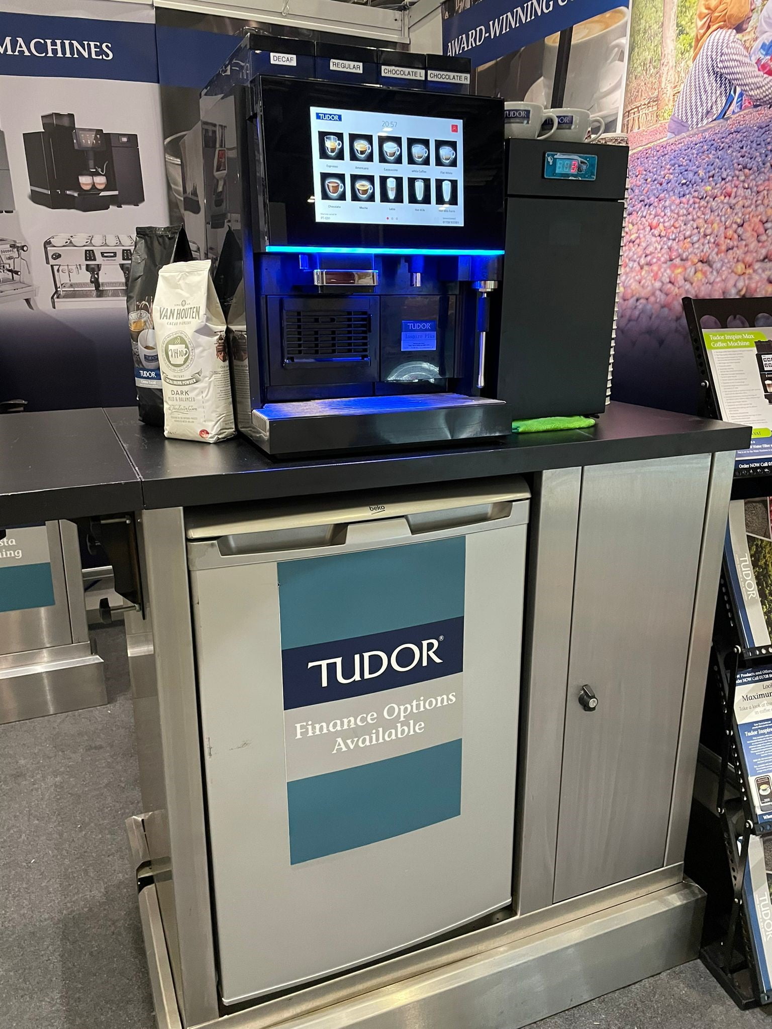 Tudor Inspire Max Touchscreen Fully Automatic Bean to Cup Coffee ...